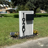 LED Backlit Number Mailboxes | Dream Mailboxes