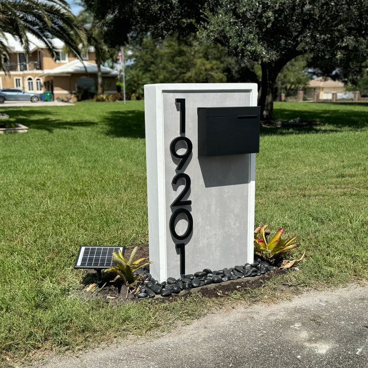LED Backlit Number Mailboxes | Dream Mailboxes