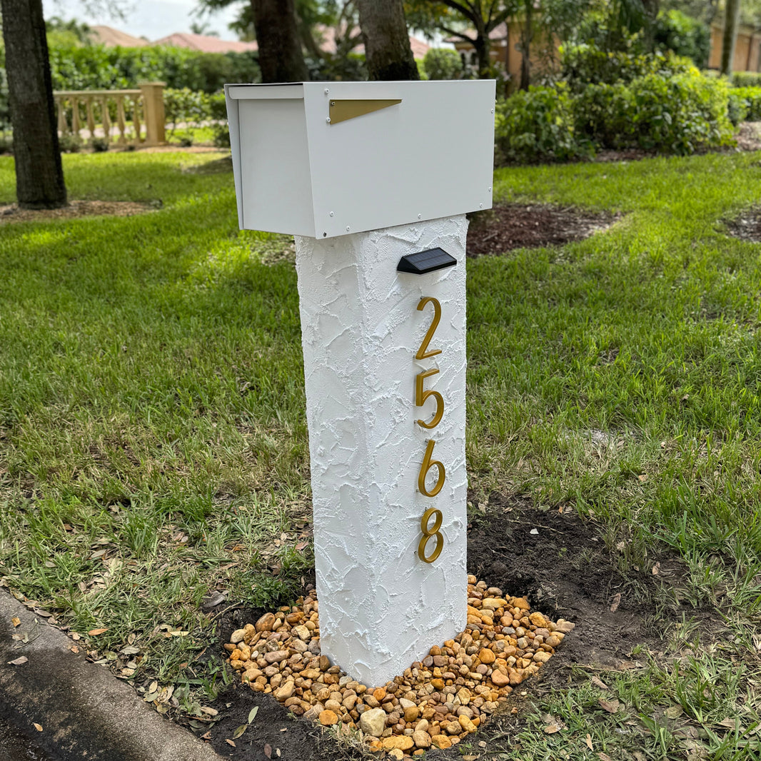 Stucco & Stone Mailboxes | Dream Mailboxes