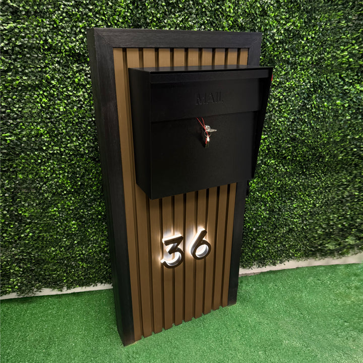 LED Backlit Number Mailboxes | Dream Mailboxes