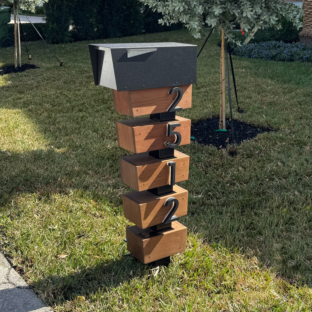 LED Backlit Number Mailboxes