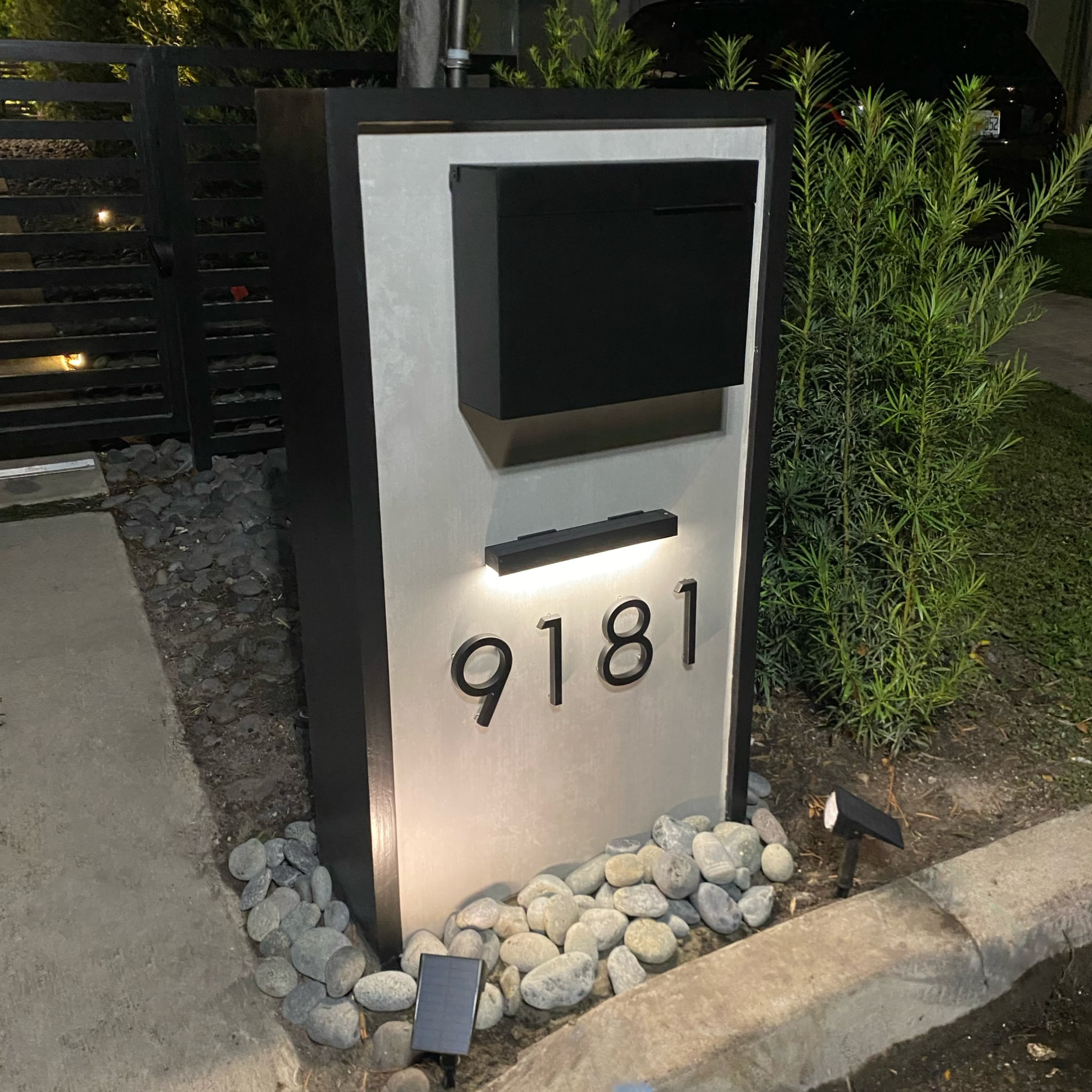 Slate Anthracite Mailbox | Dream Mailboxes