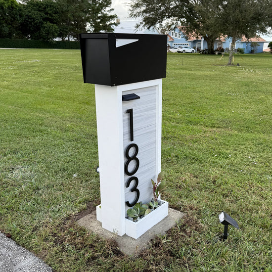 Slatline Sleek Mailbox | Dream Mailboxes