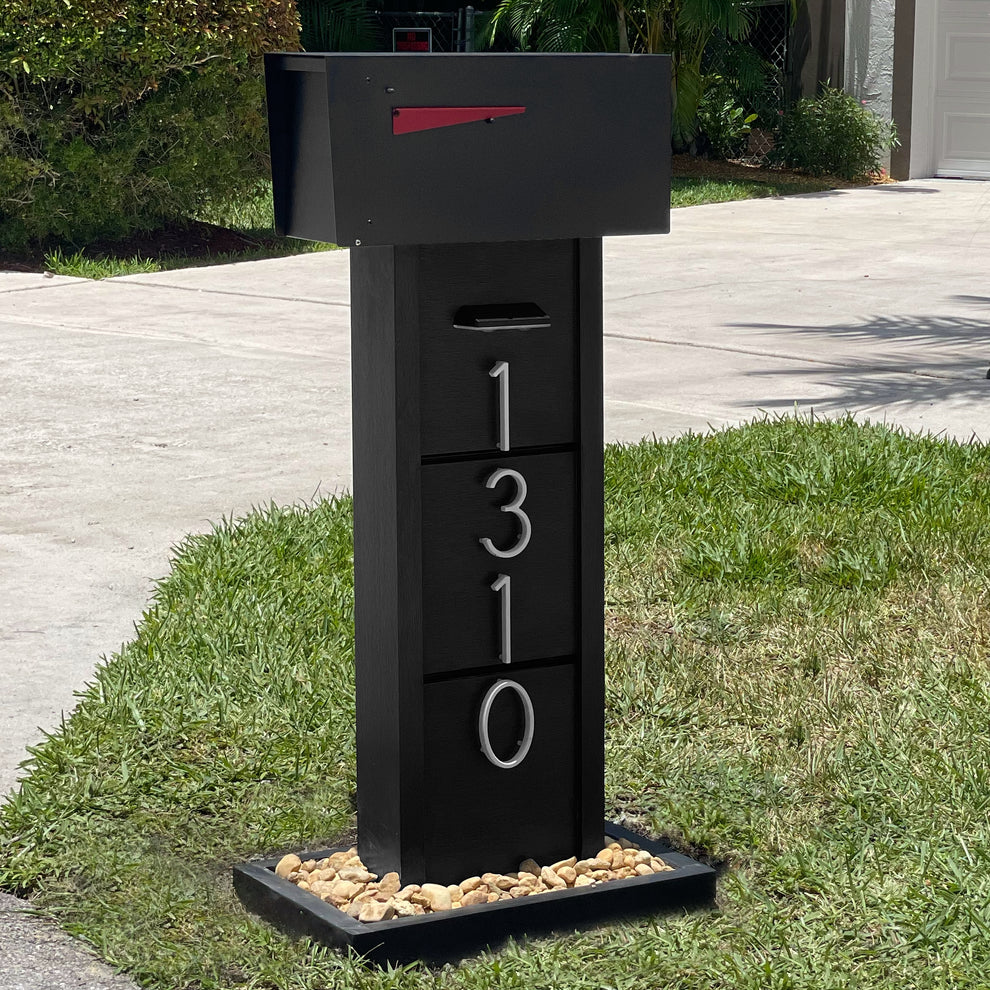 Sleek Wide Panel Mailbox (Composite) | Dream Mailboxes