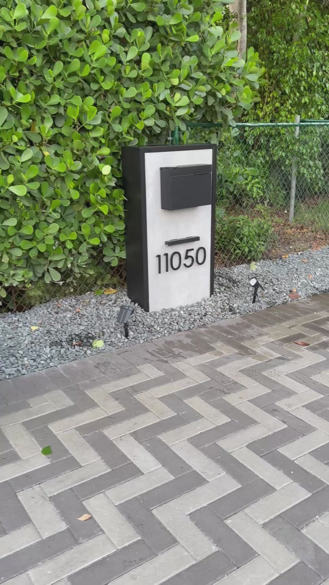 Slate Anthracite Mailbox | Dream Mailboxes